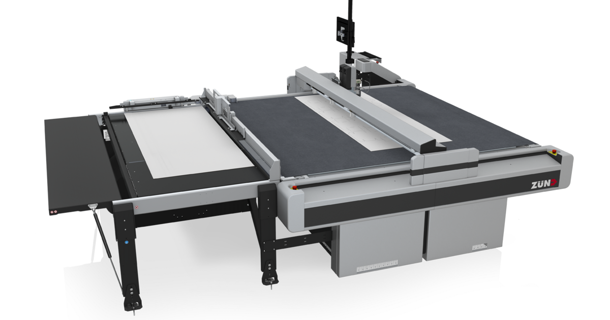 Board-loading extension with UNDERCAM | Zünd